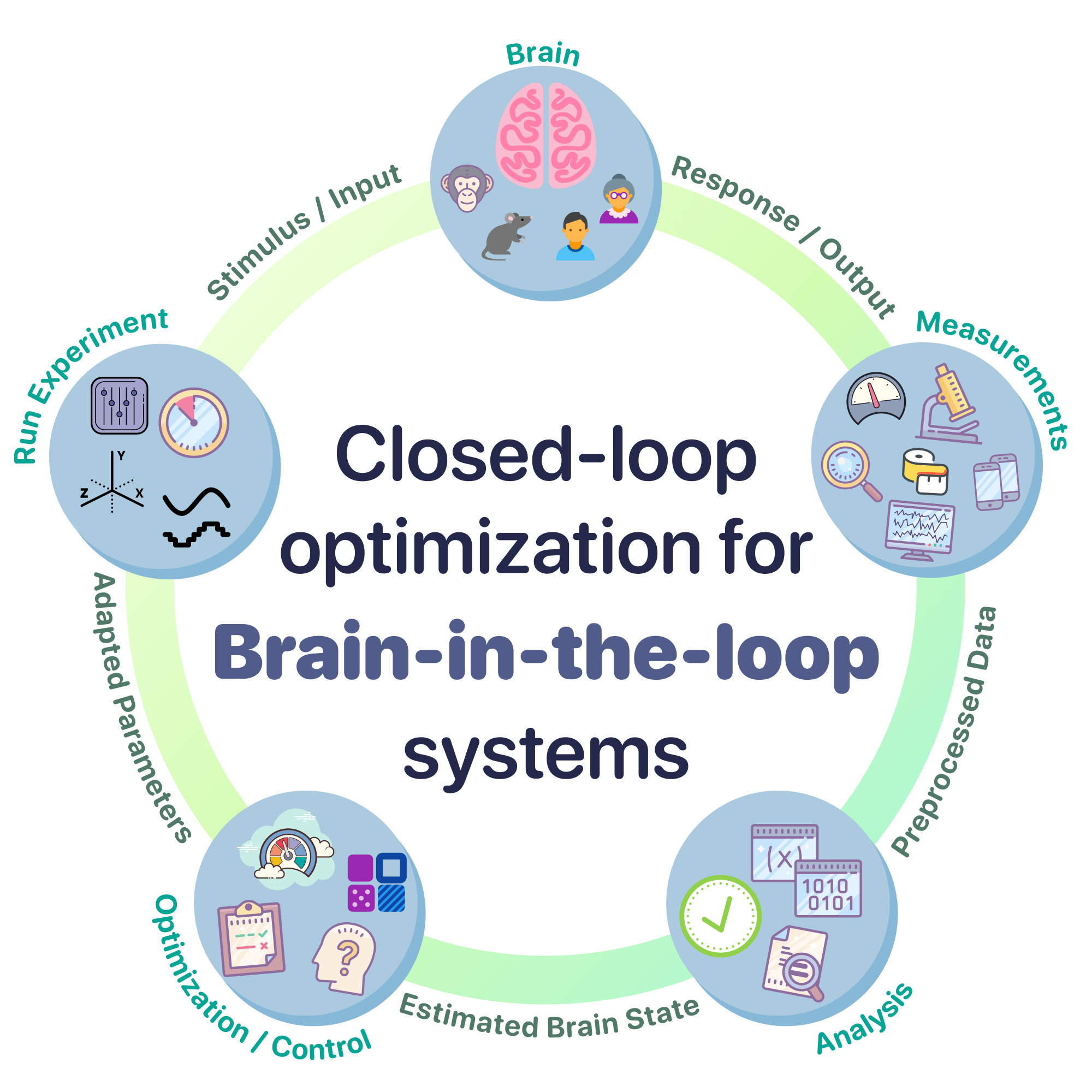 Closed-loop optimization of experimental parameters for brain-in-the-loop systems | Data-Driven ...
